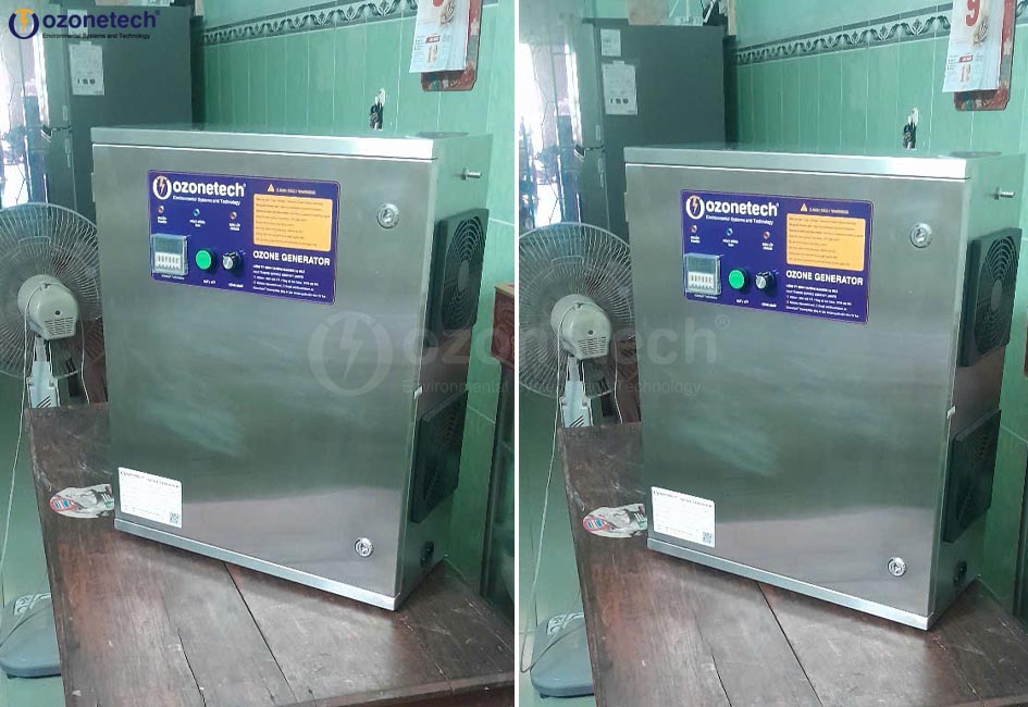 Giao hàng thành công tại TP. Bạc Liêu, khách hàng tin dùng máy Ozone công nghiệp OzoneTech OT ...